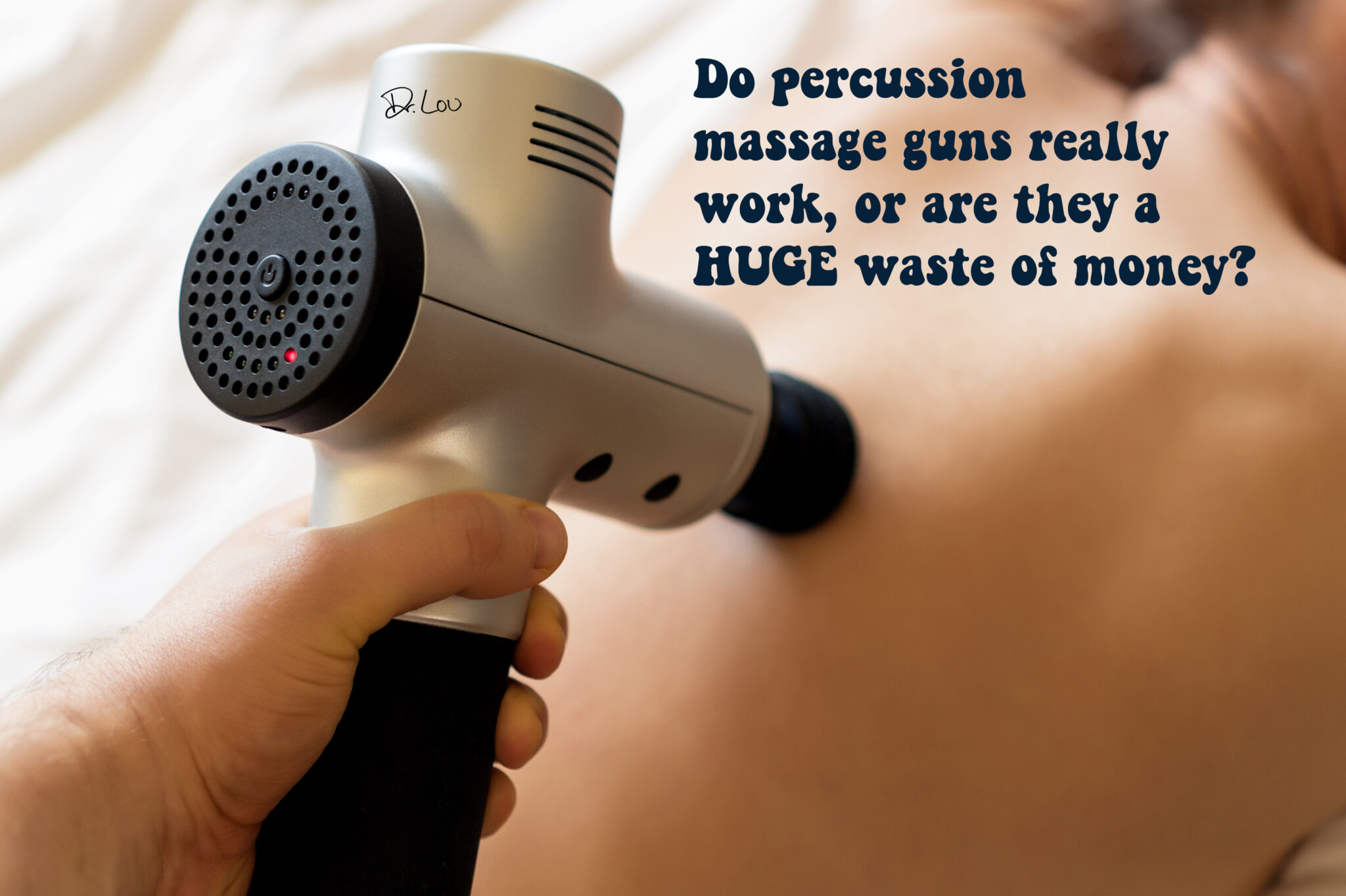 Does a percussion massage gun work? What do massage guns do? Are they a ...